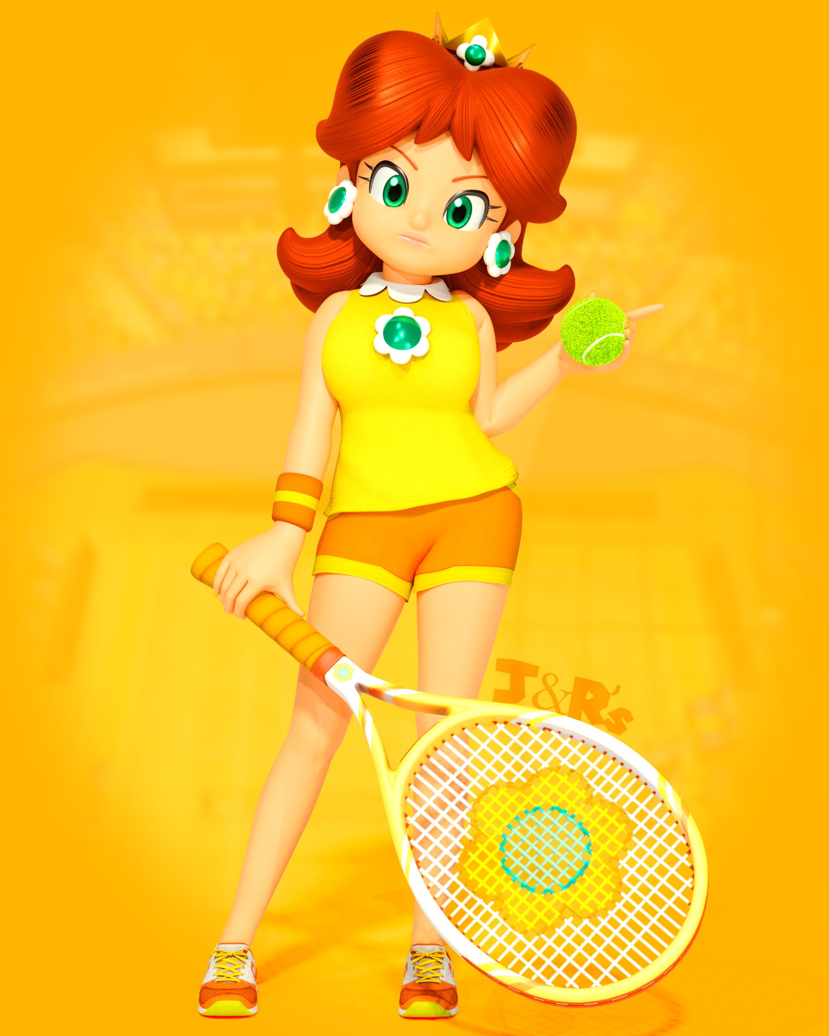 Princess Daisy Tennis