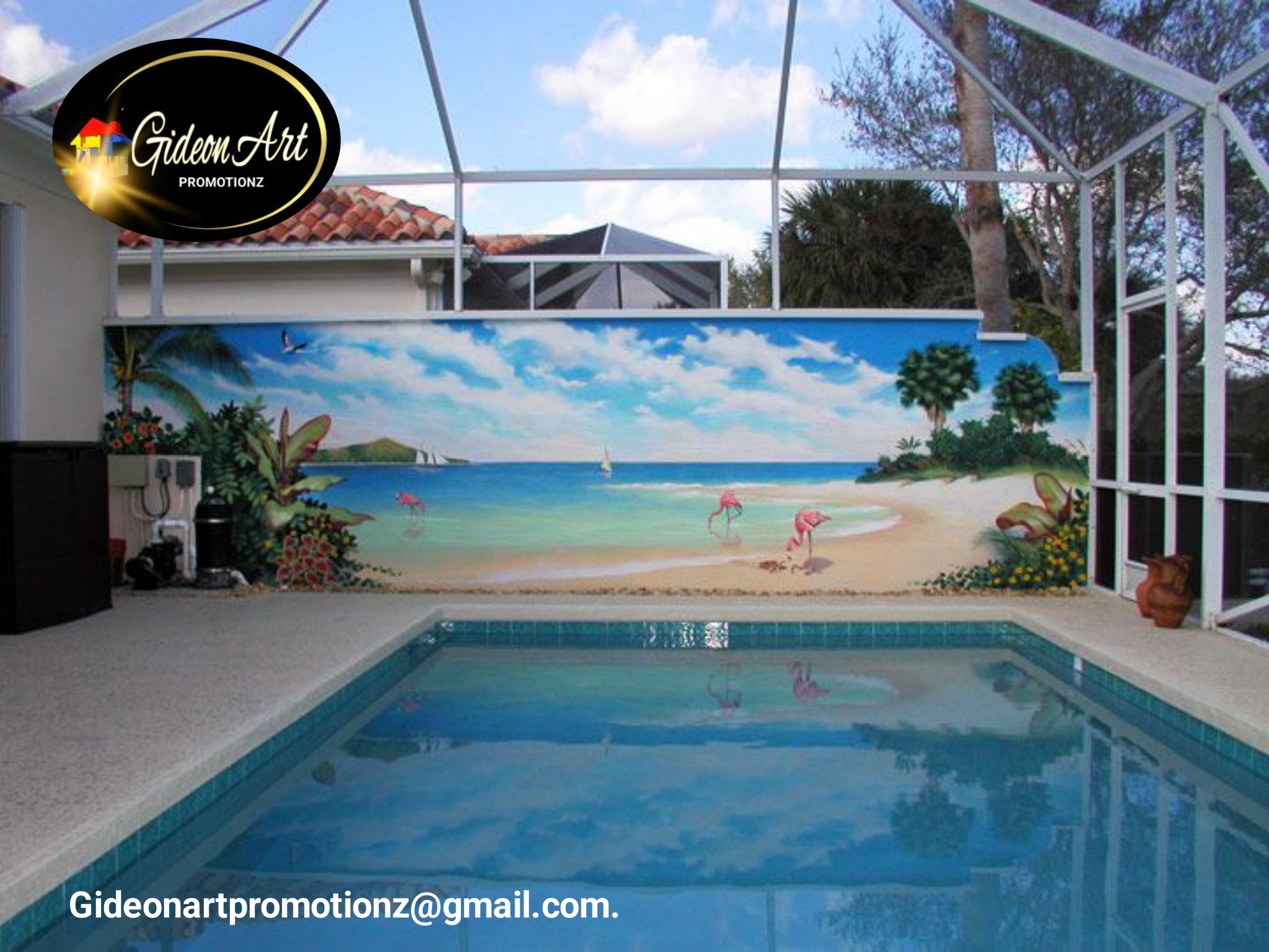 Pool Mural Design Ideas