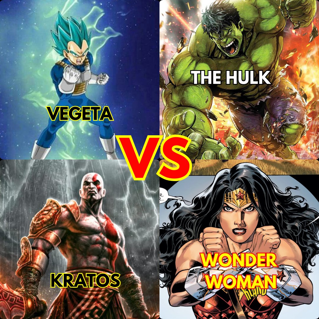 Hulk Vs Vegeta