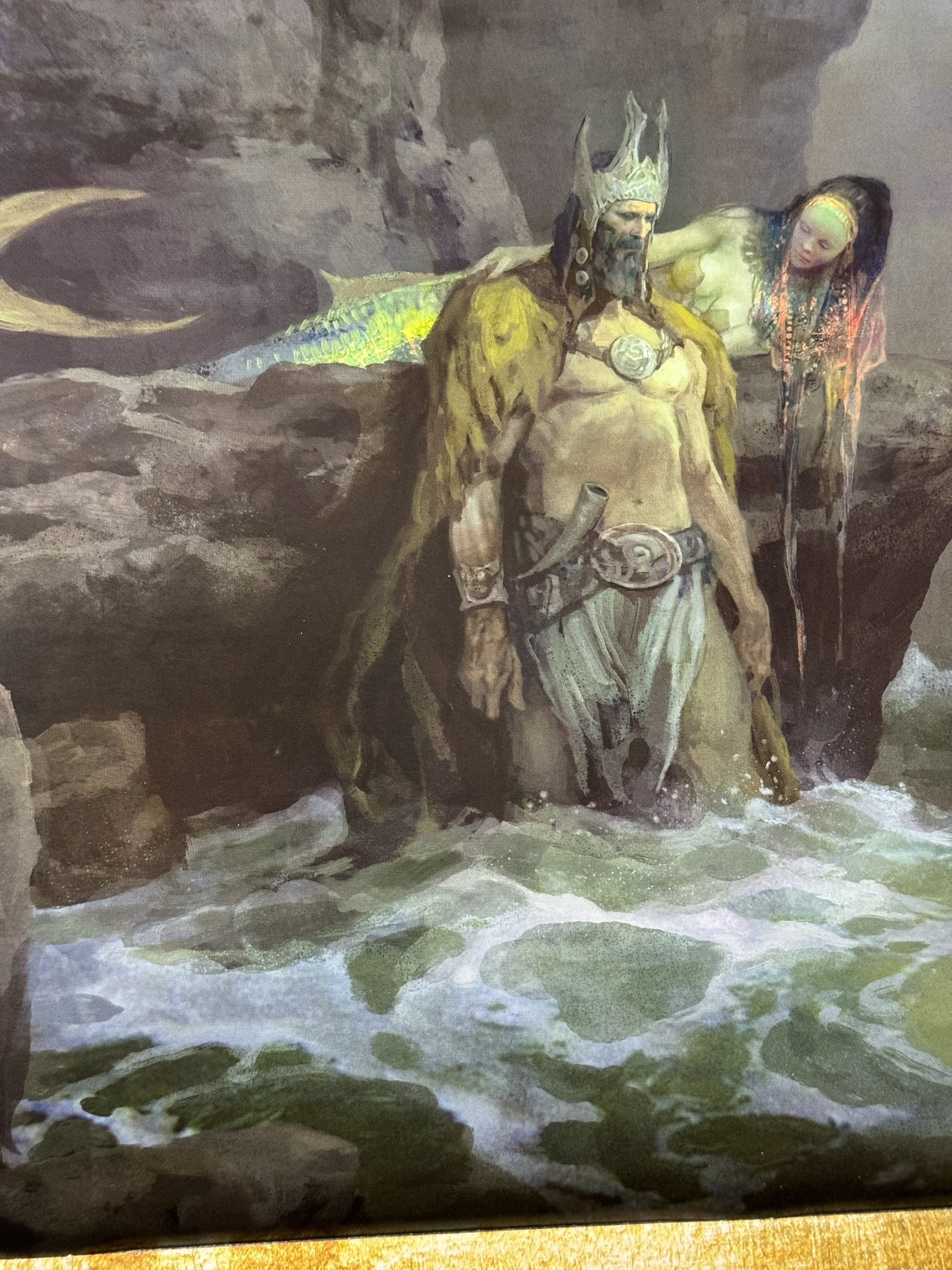 Drowned God OC] [ART] The Drowned God, Tarot Card For A Homebrew Deity