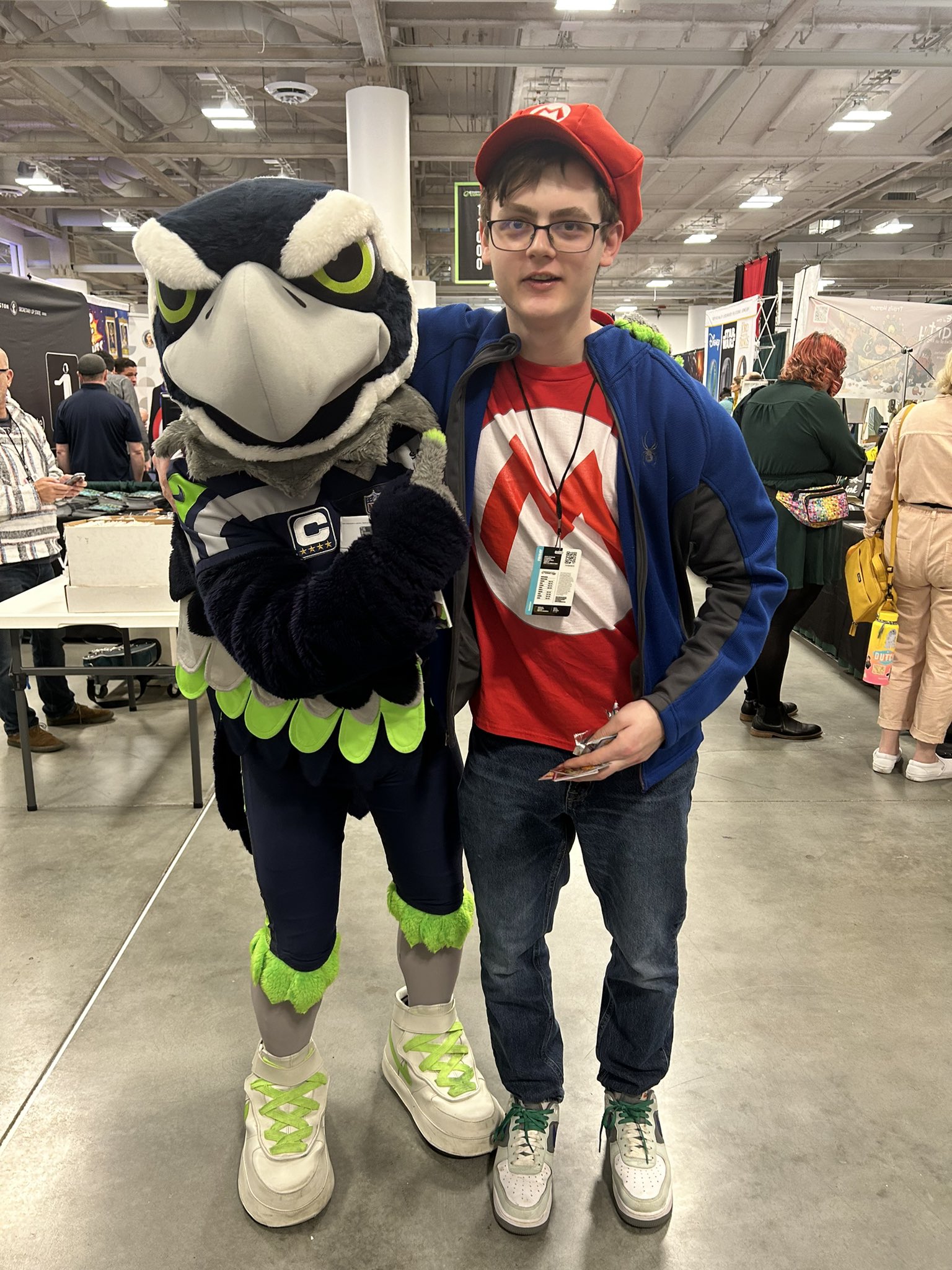 Seahawks Mascot Costume