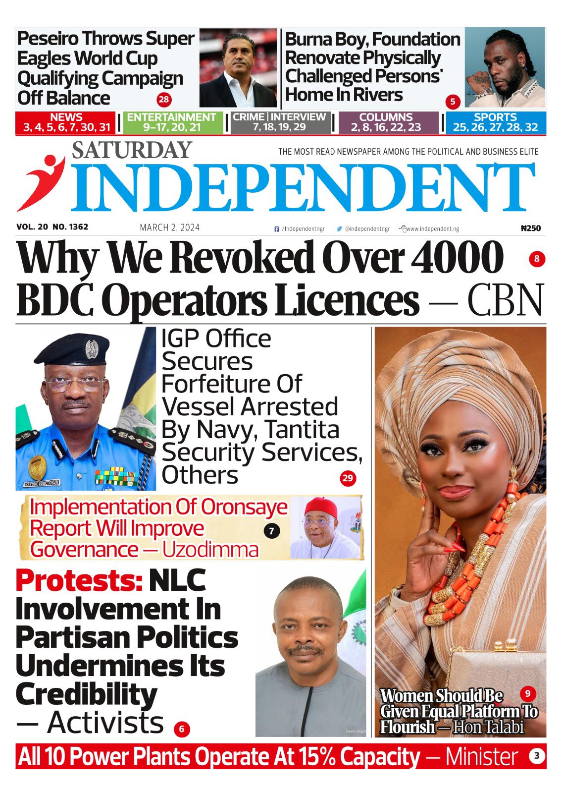 The Daily Independent Newspaper Nigeria Archivi.ng | PM News,