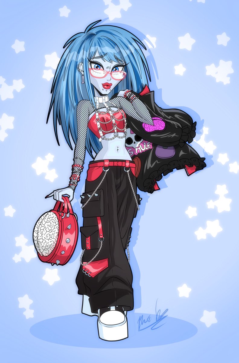 「Im a little late but redesign of ghouli」|Madelezabeth Artsのイラスト