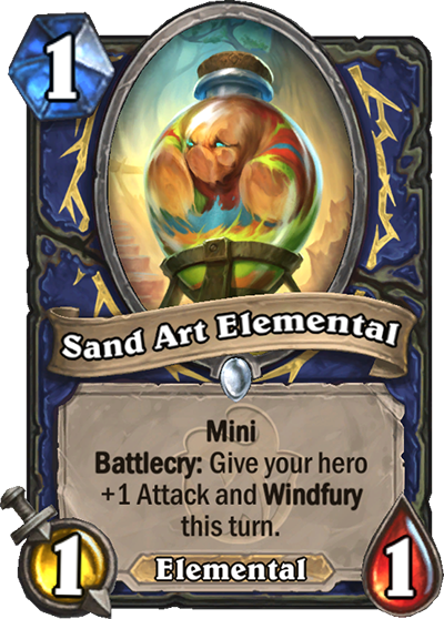 Desert Elemental New World Sand Soldier Elemental