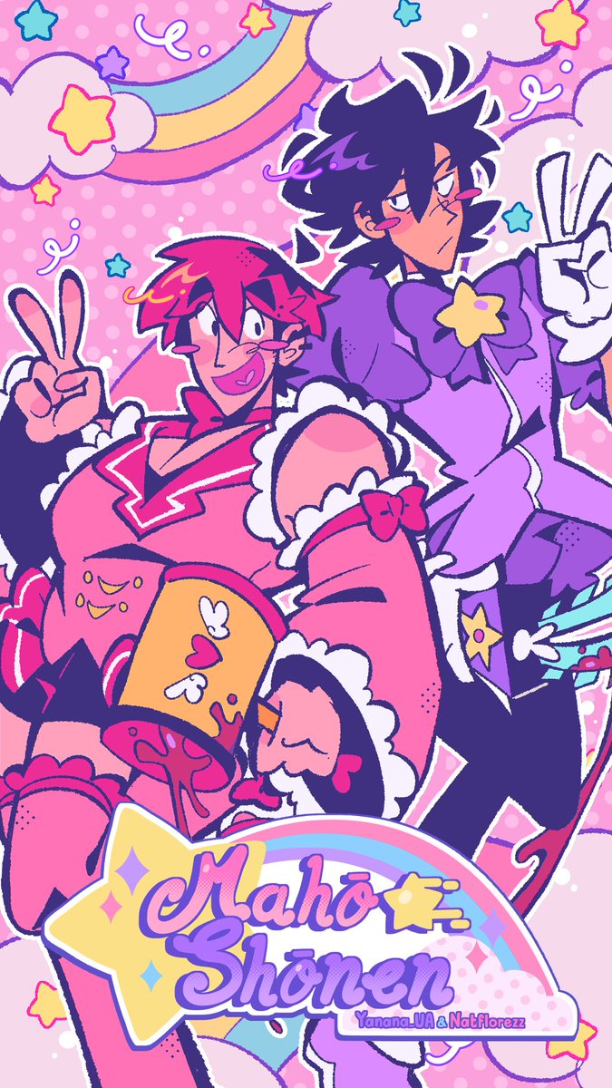 「New Maho Shonen cover! Our comic now has」| Natasha COMMISSIONS CLOSED ...