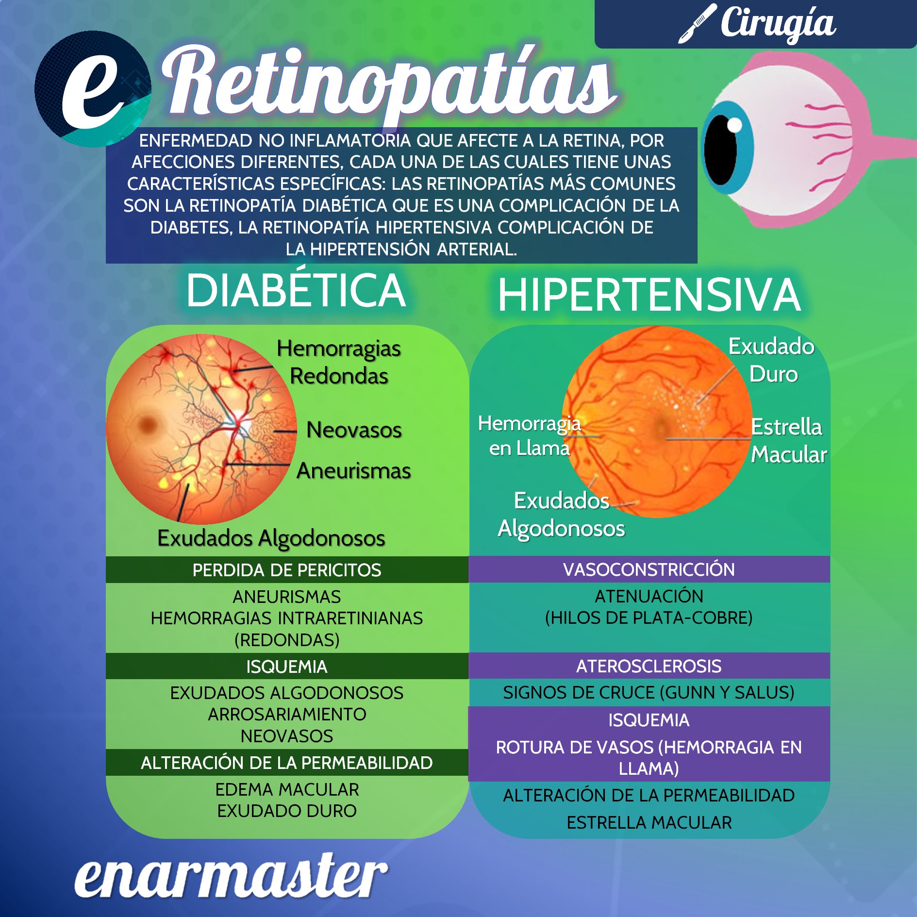 Retinopatia Hipertensiva Vs Retinopatia Diabetica