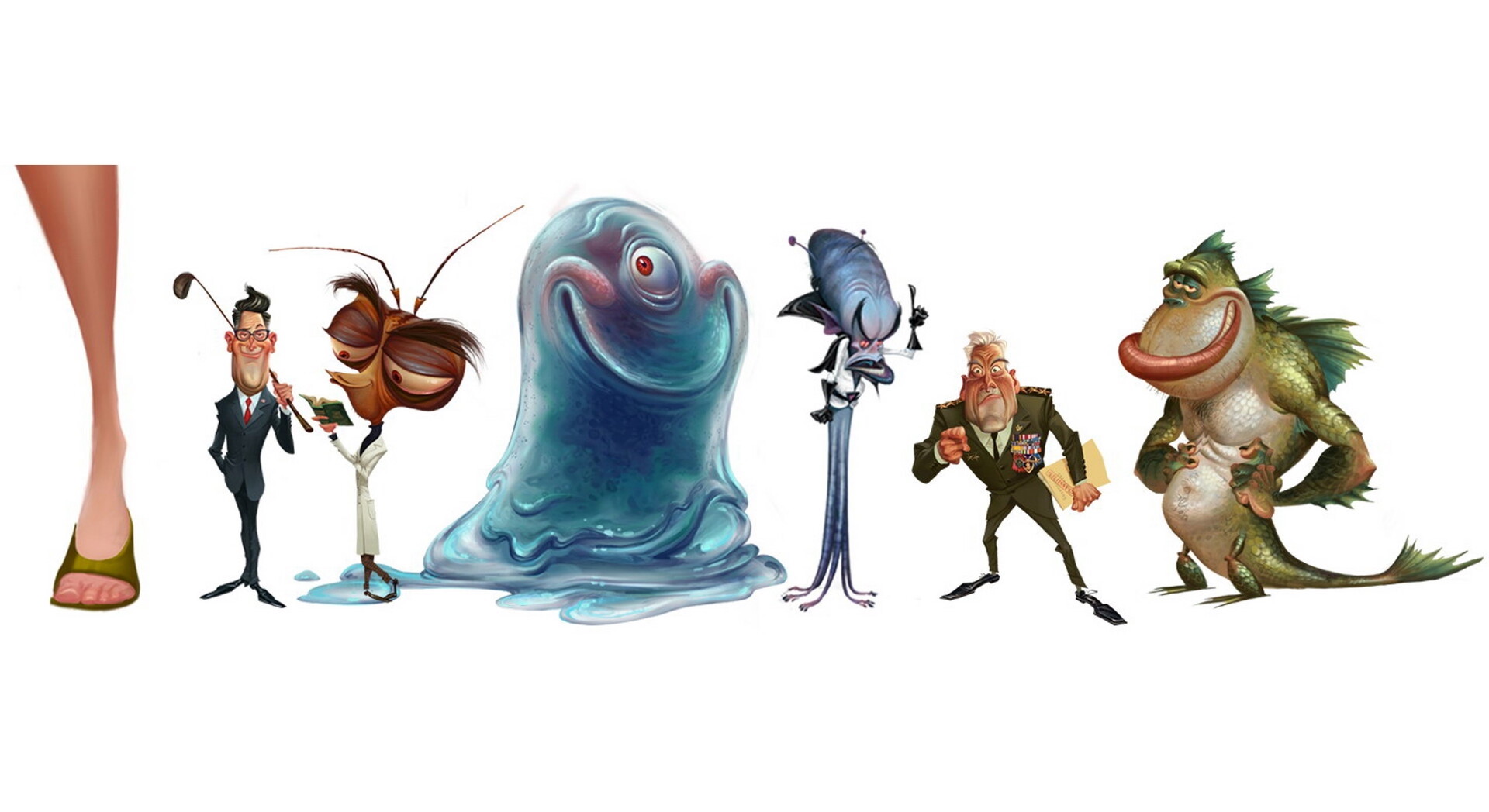 Monster Vs. Aliens Charaktere Monsters Vs. Aliens Special Specials