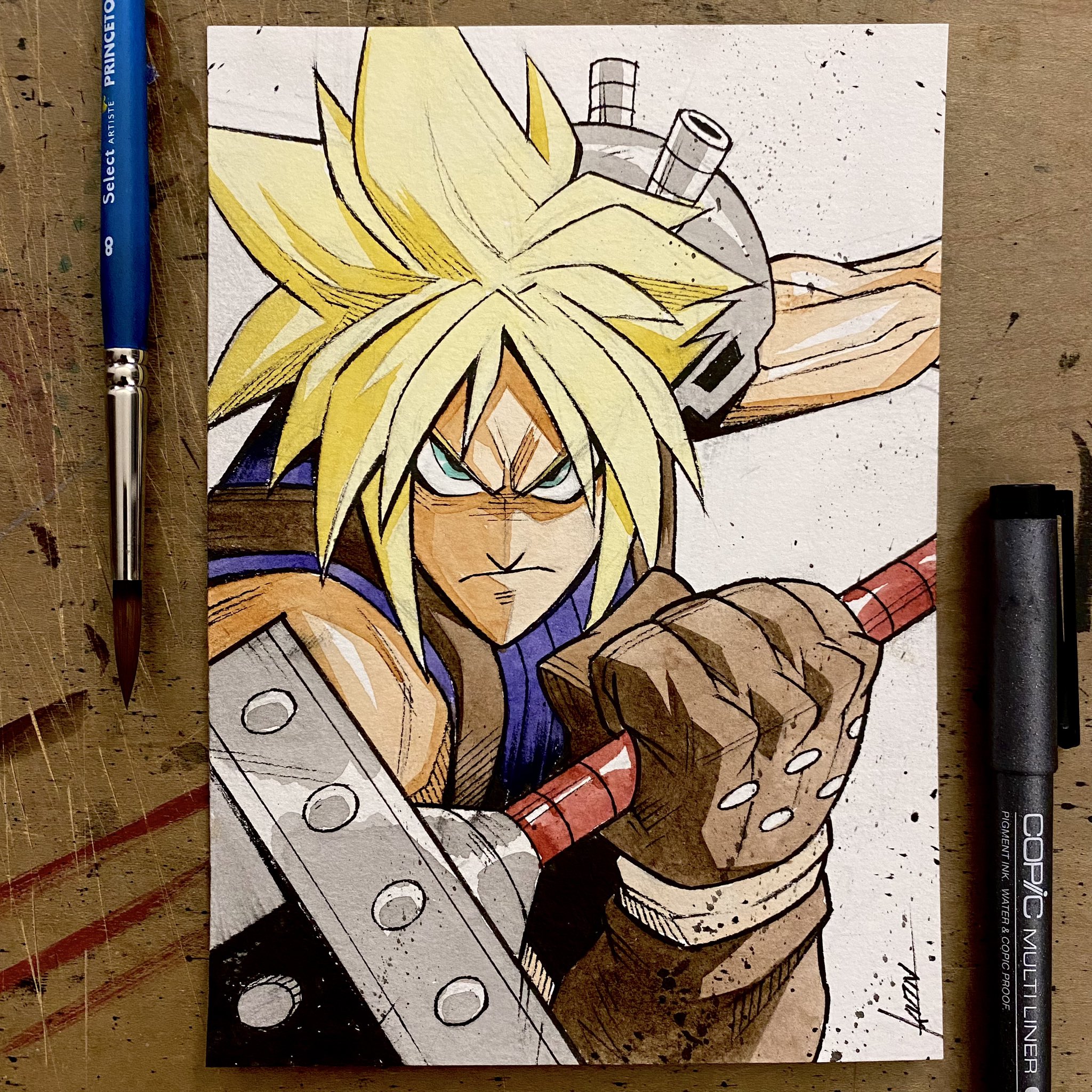 Goku Cloud Strife