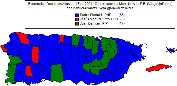 Mapa De Los Municipios De Puerto Rico