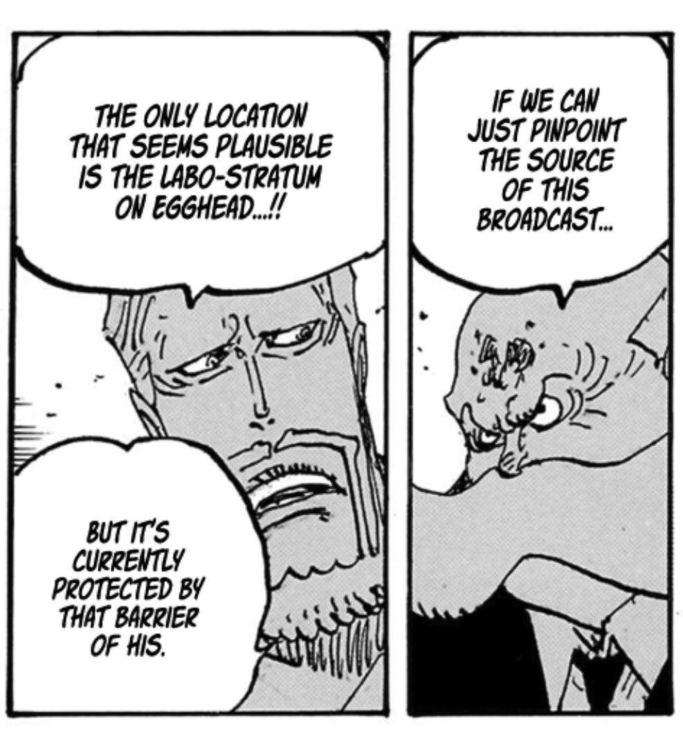 #OnePiece #OnePiece1109 The Source of Vegapunk's Broadcast - A Theory 🧵 ...