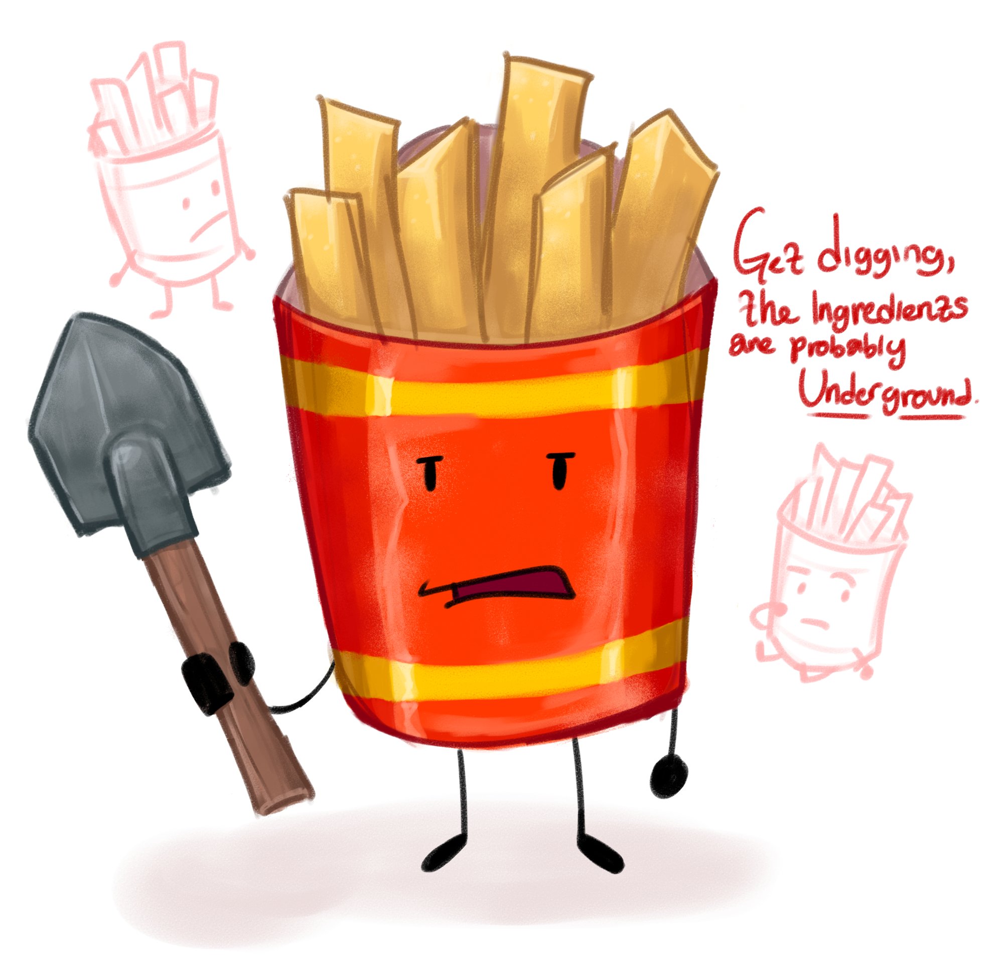 Bfdi Fries Image Tagged In Memes,bfdi,fries,ruby Imgflip