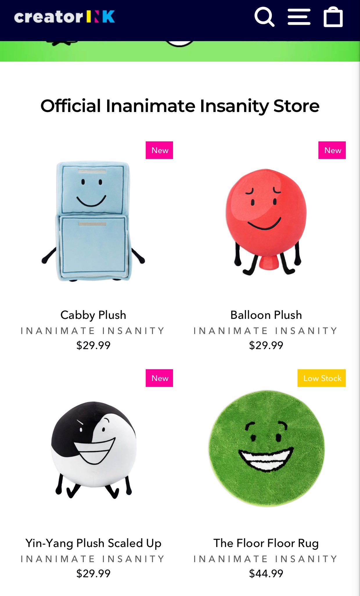 Inanimate Insanity Balloon Inanimate Insanity – Creator Ink