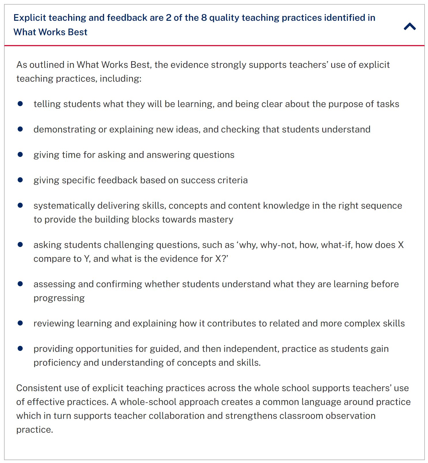 Explicit Instructions Effective And Efficient Teaching