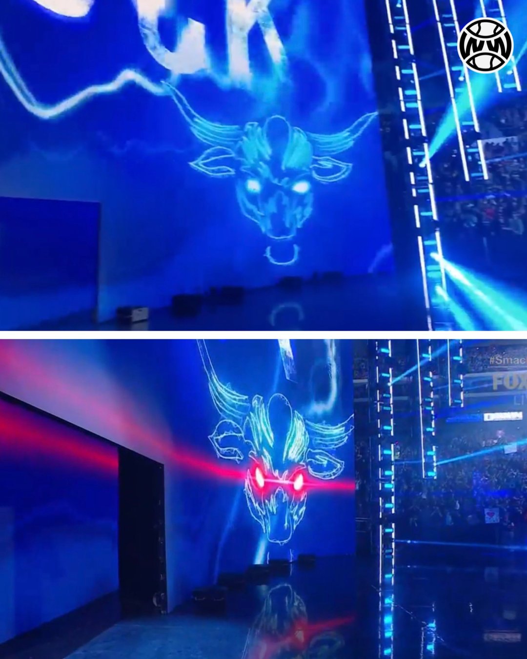 Das Rock Bull Logo Hintergrundbild