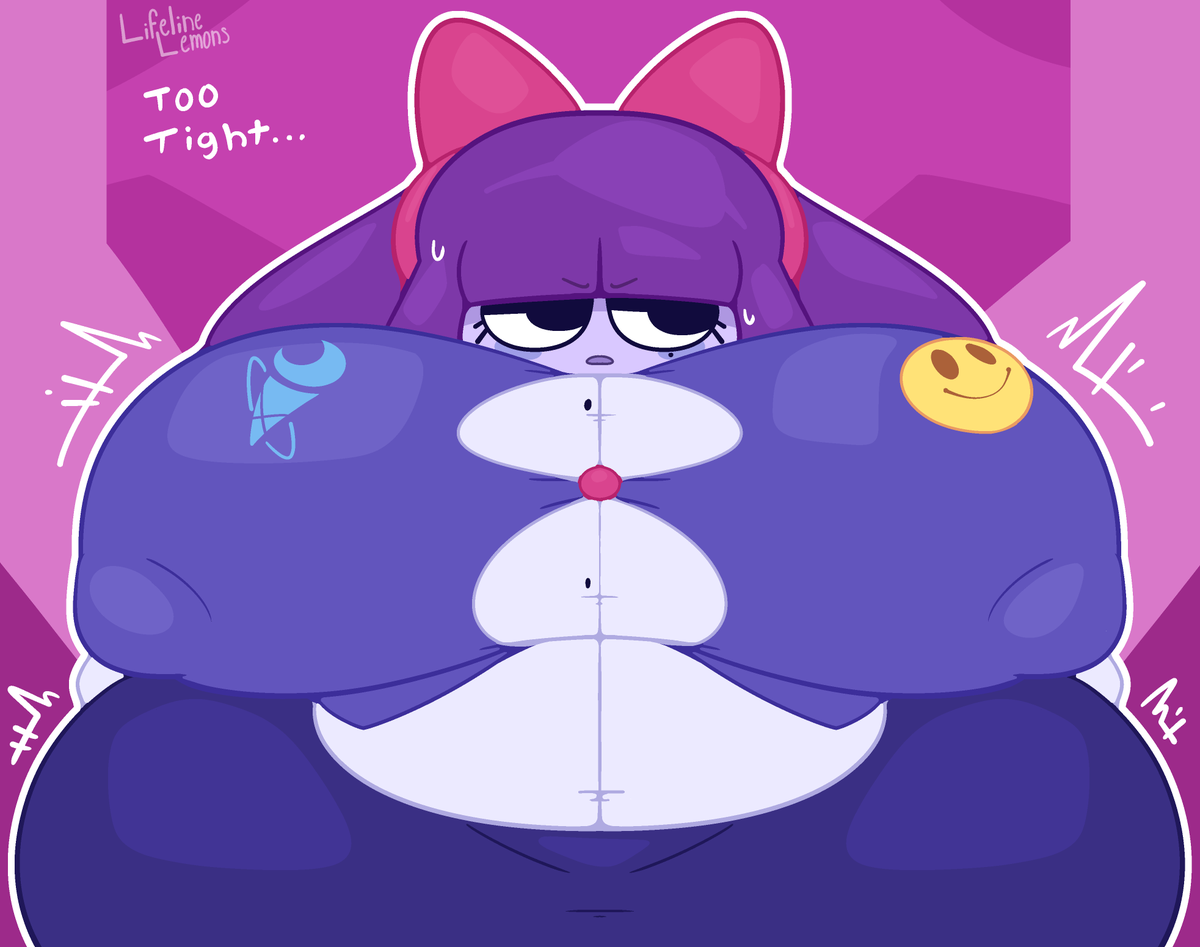 too tight... won't you help her out of those tiny, restrictive clothes?