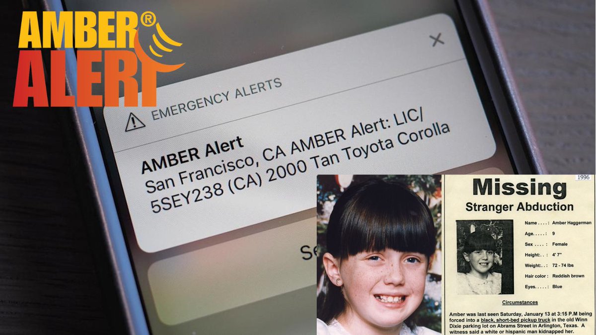 *HILO* En 1996 Amber Hagerman de 9 años fue secuestrada en un ...