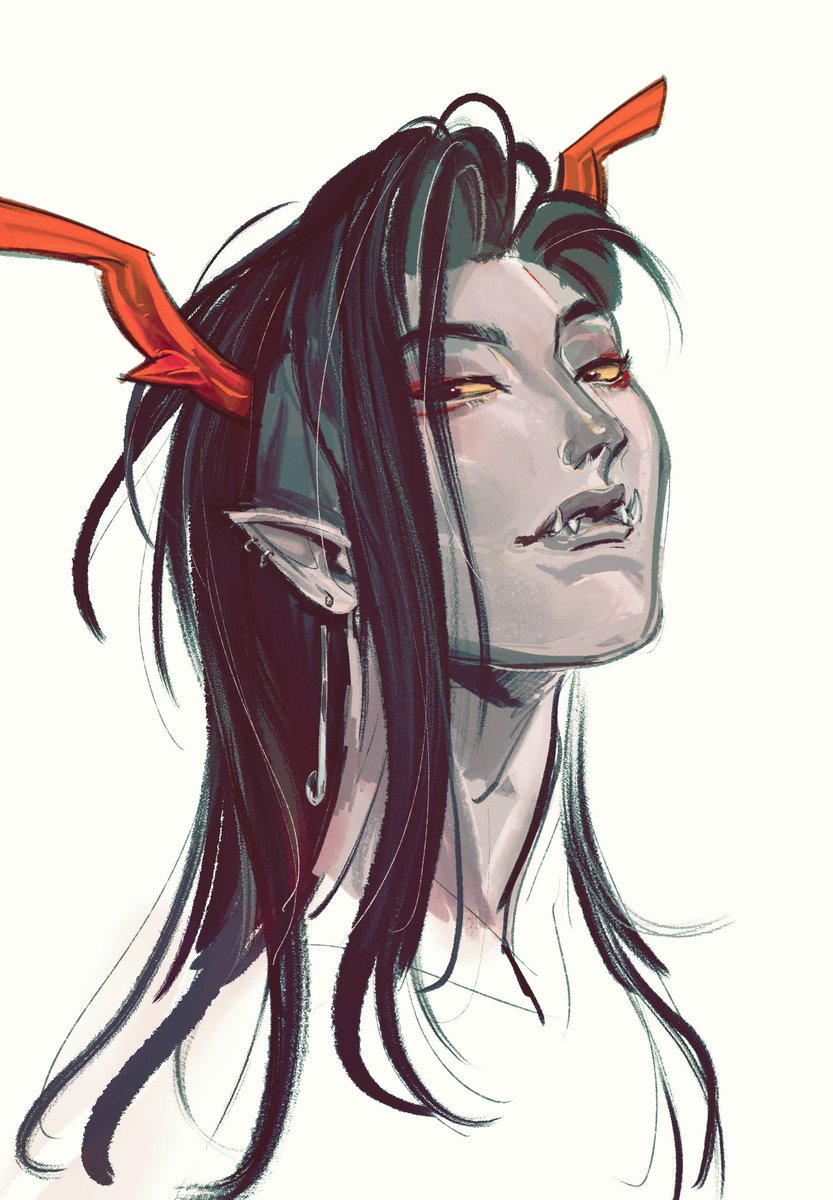 「little alcyon bust practice !! 」|ciro😈🧛🏻‍♂️🦇のイラスト