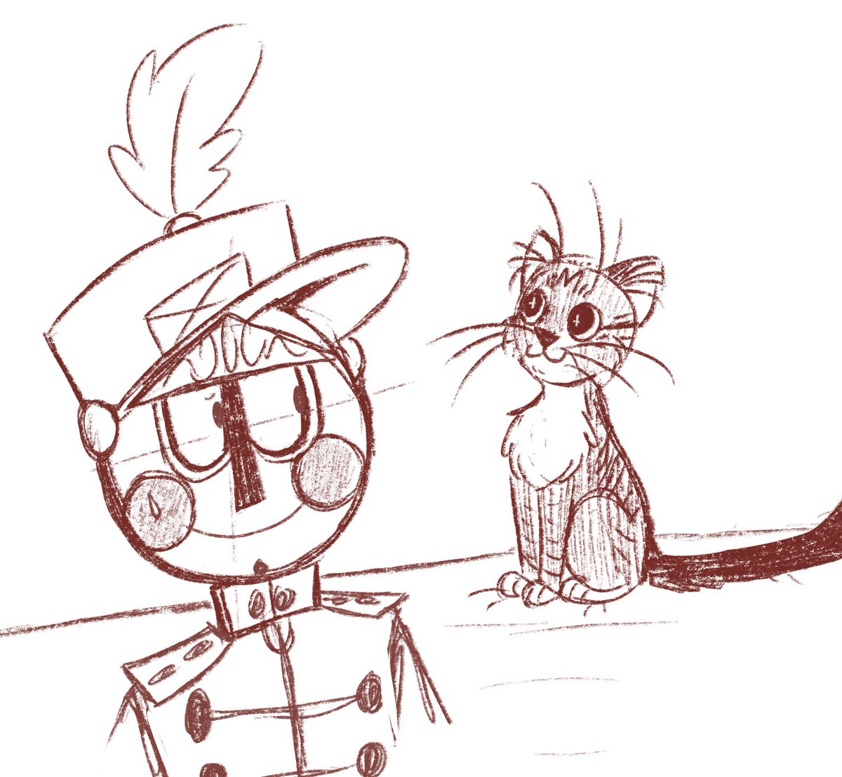 「Clockboy suggested him and Funny Lady +」|Roller Carson 🎢のイラスト