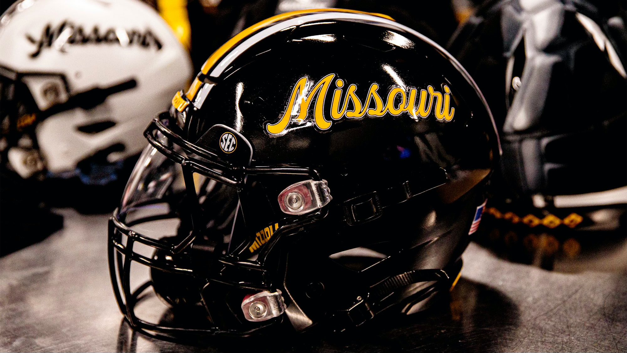 Missouri Football Helmet Missouri Tigers