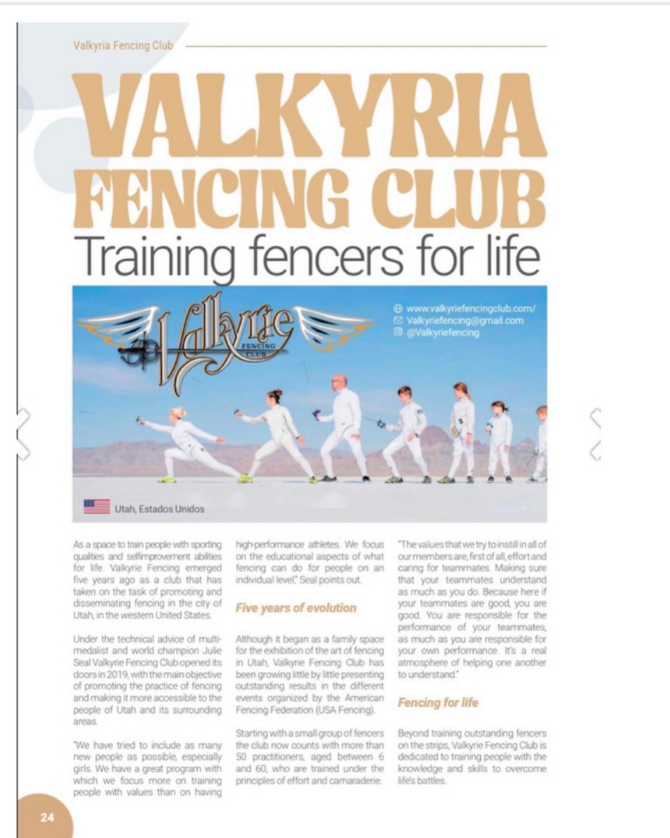 Valkyrie Fencing Club (@club_valkyrie) / Posts / X