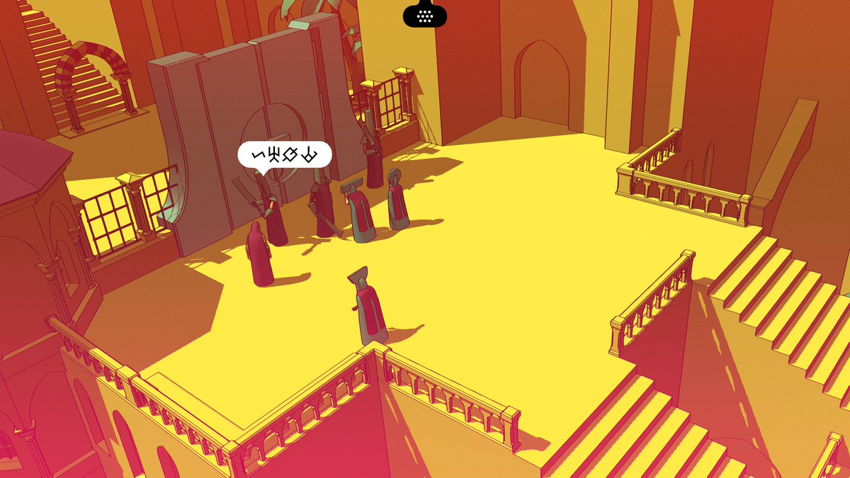 「Chants of Sennaar、全文字解読してトゥルーエンドでクリアした。こ」|dynee/ダイニーのイラスト