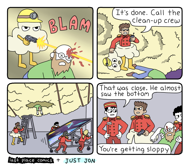 「🍿 New comic: Bottomless Popcorn with Just Jon🍿 (Tap to vie」Zach | Last ...