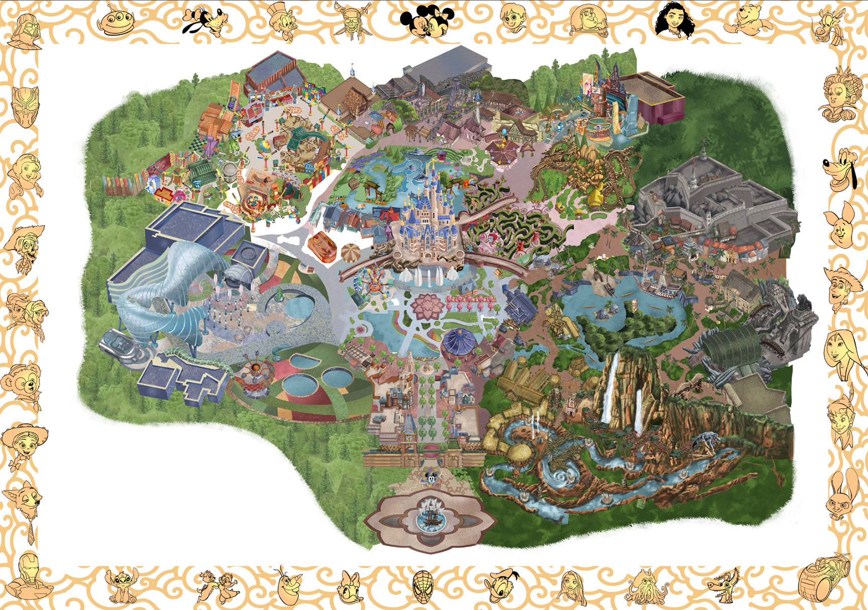Disneyland 2024 Map
