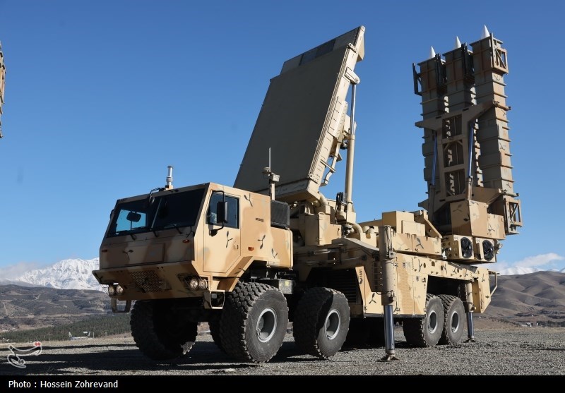 🇮🇷 Arman SAM's 40km range anti-PGM missile: It should be the small ...