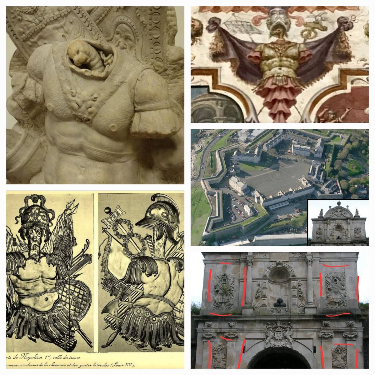 On the walls of a temple in Egypt are said to be depictions of an ...