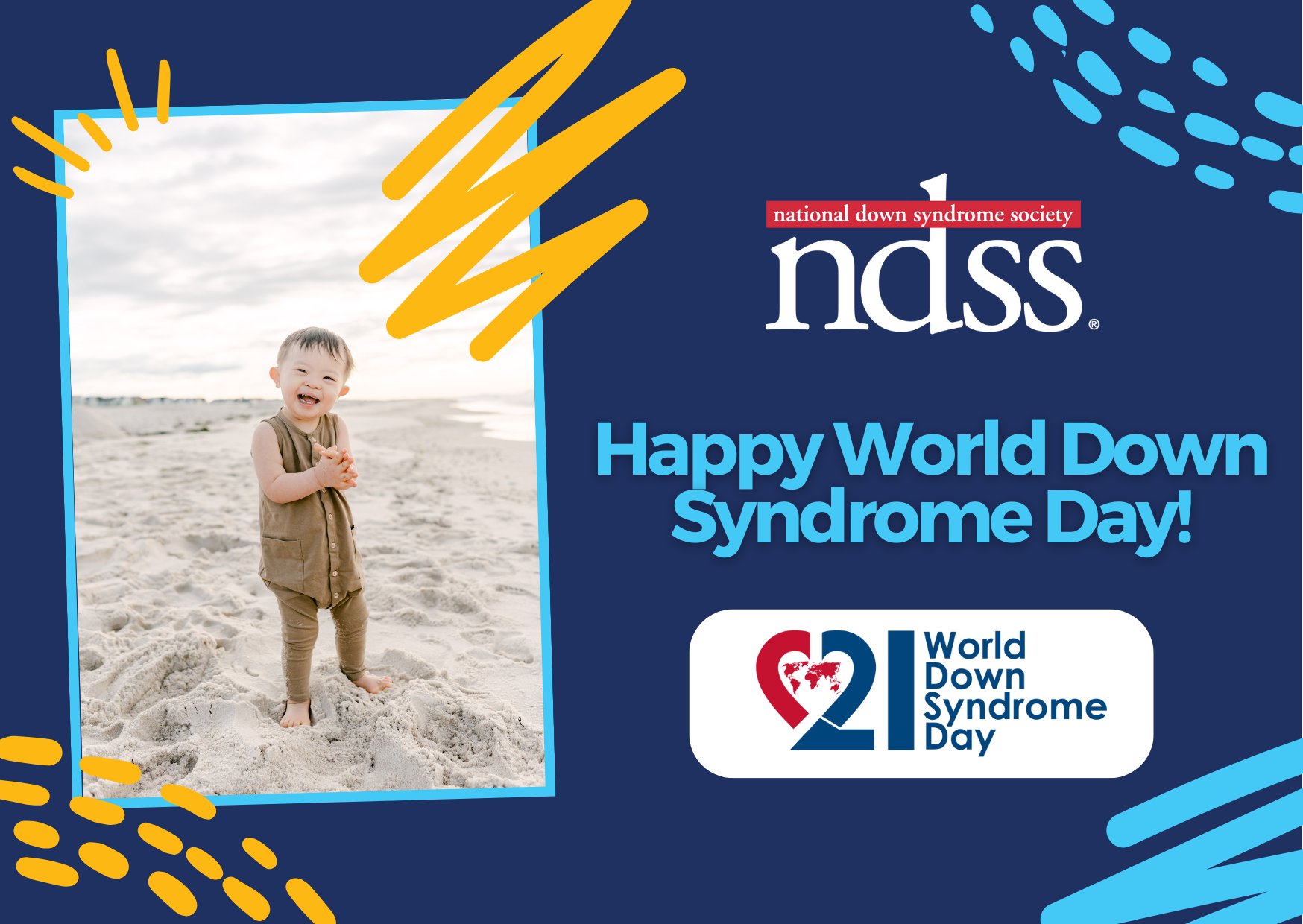 National Down Syndrome Society Logo Upstate Cerebral Palsy Holding