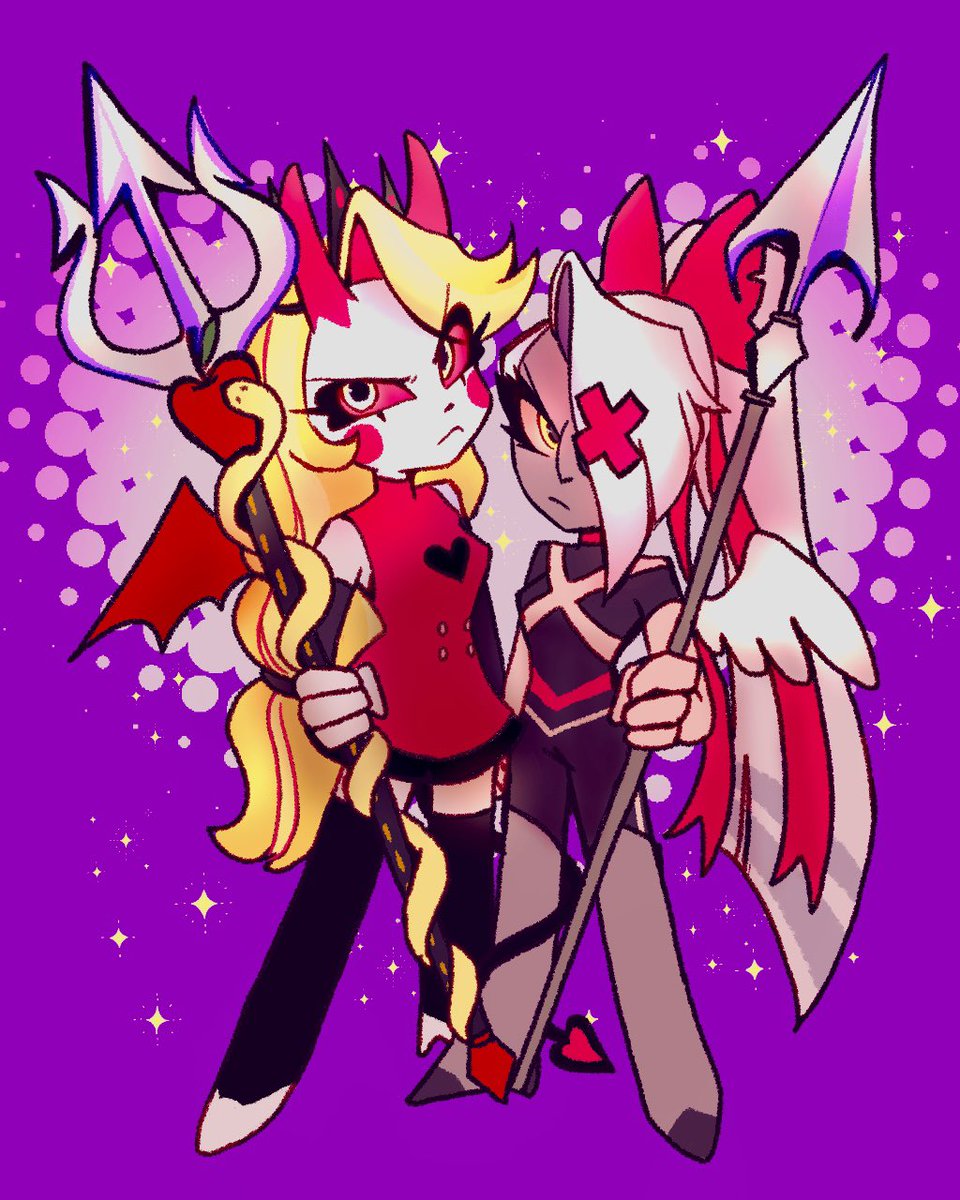 「#HazbinHotelFanart #Chaggie 」|Chico🍎のイラスト