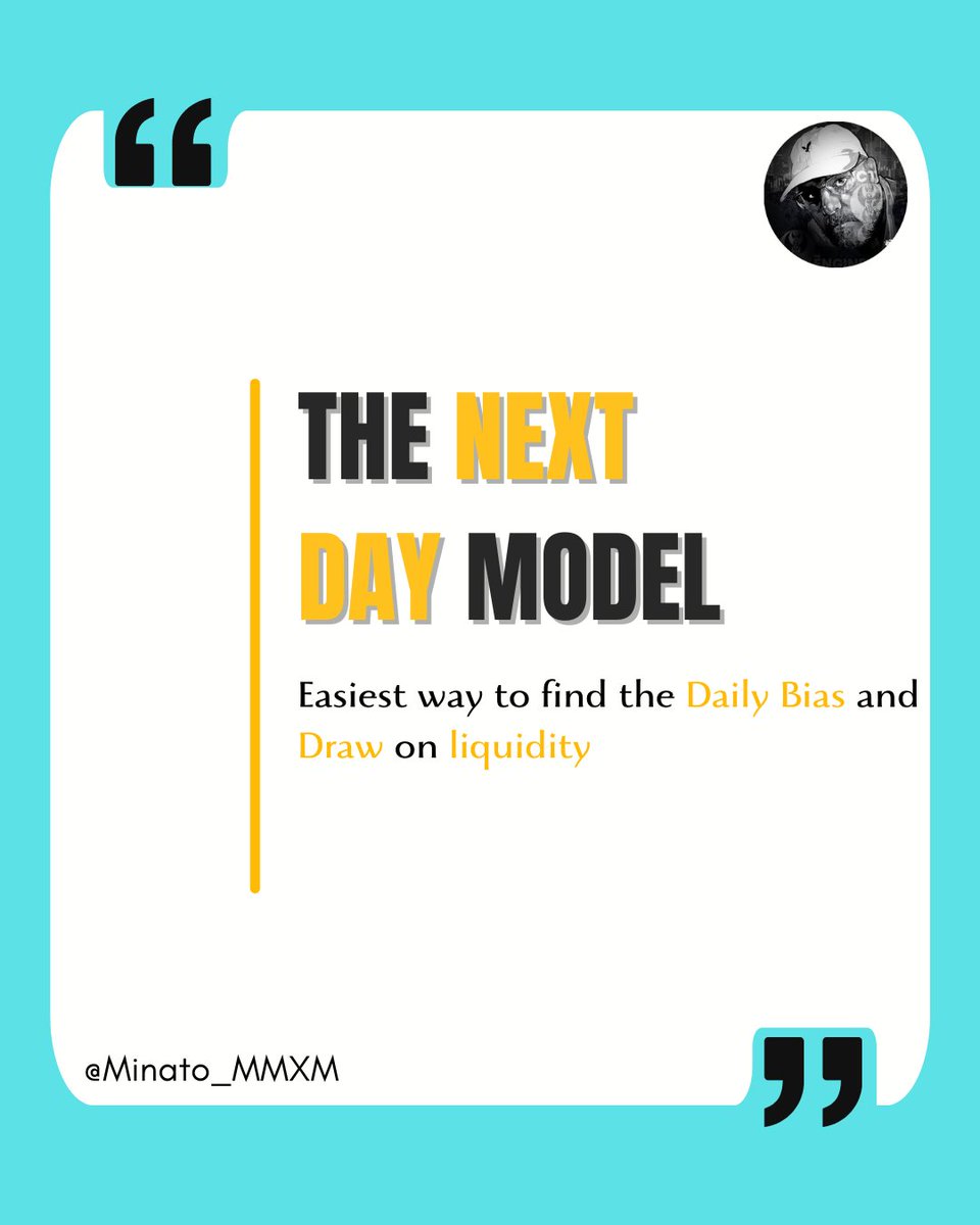 The Next Day Model Credits @theMMXMtrader and @TTrades_edu - Thread ...