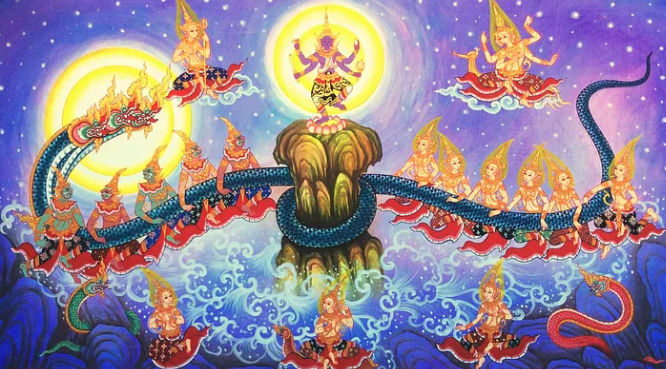 After Lord Shiva sensed a THREAT originating from 'Samudra Manthan', he ...