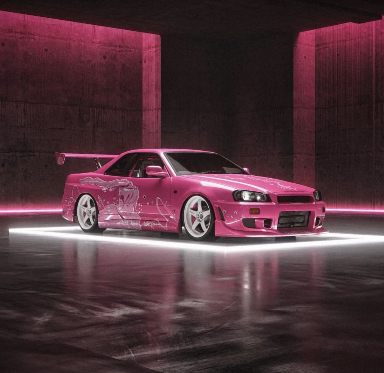 Nissan Skyline Tuning Modified Nissan R34 Skyline Performance Car