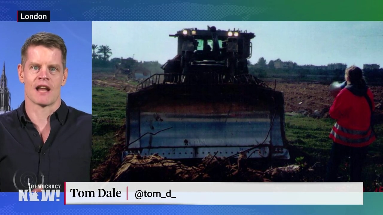 Rachel Corrie Bulldozer