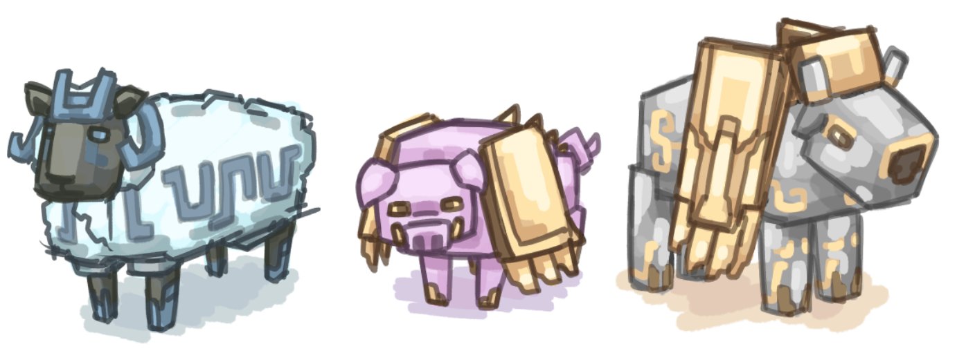 Minecraft Aether Mobs