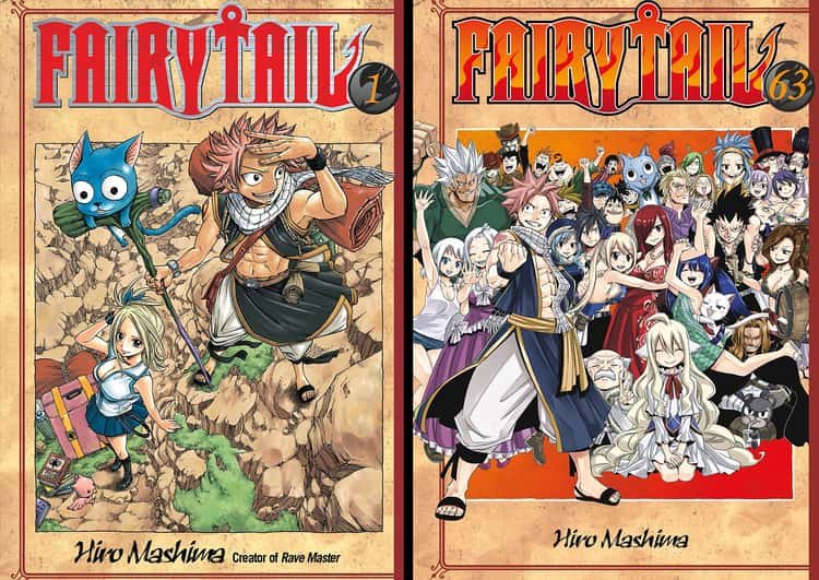 The First and last volume covers of some of the best mangas ever made 🍃 ...