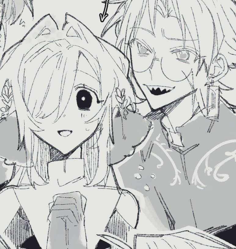 「鰯と柊 現行未通過 自陣とNPCの人 #poipiku https://t.co/dudOoxENOy 」ﾓｶﾞﾐの漫画