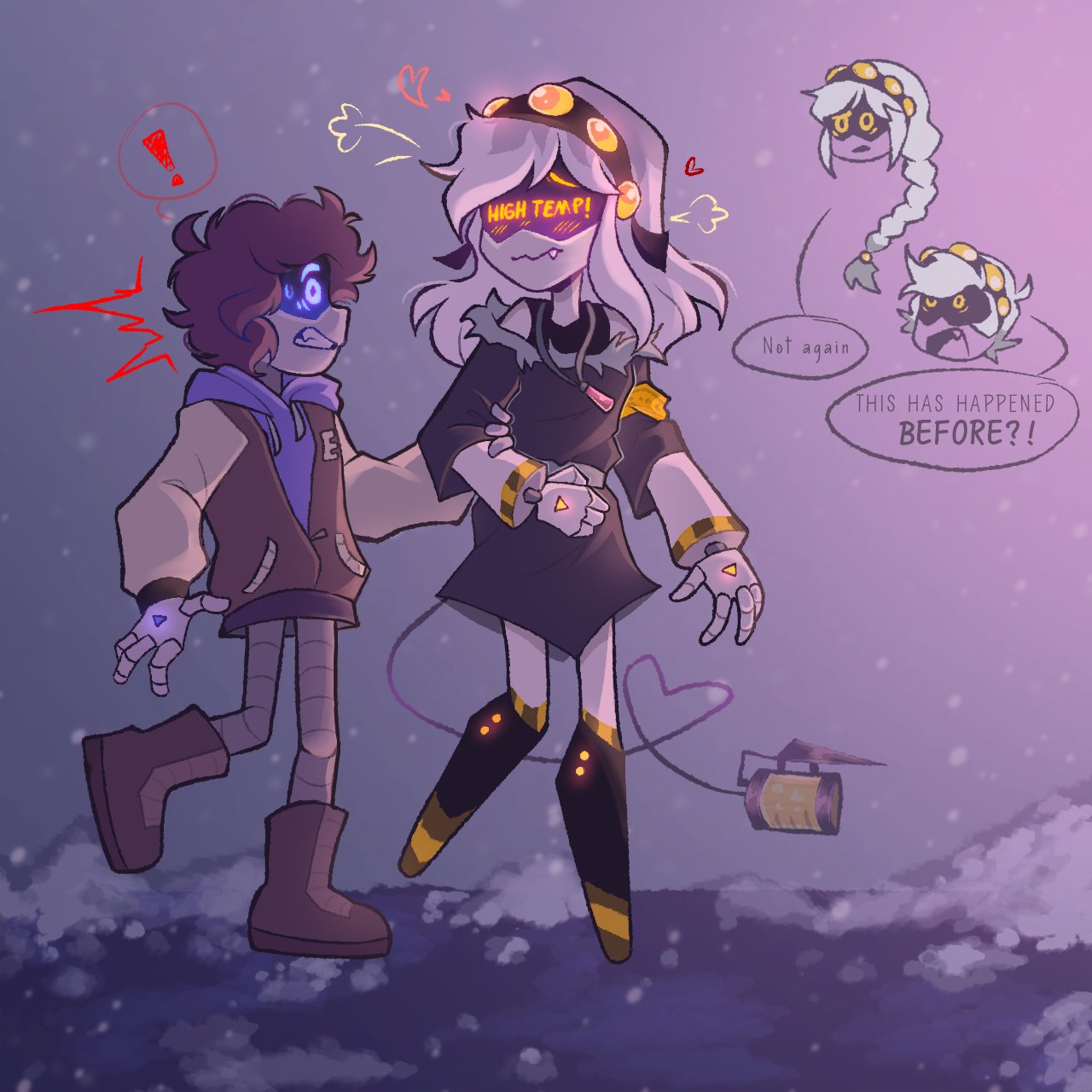 zack on X I forgot to post this here but Murder Drones x TOH bc I love them sm https t w5Iy0iijvf X