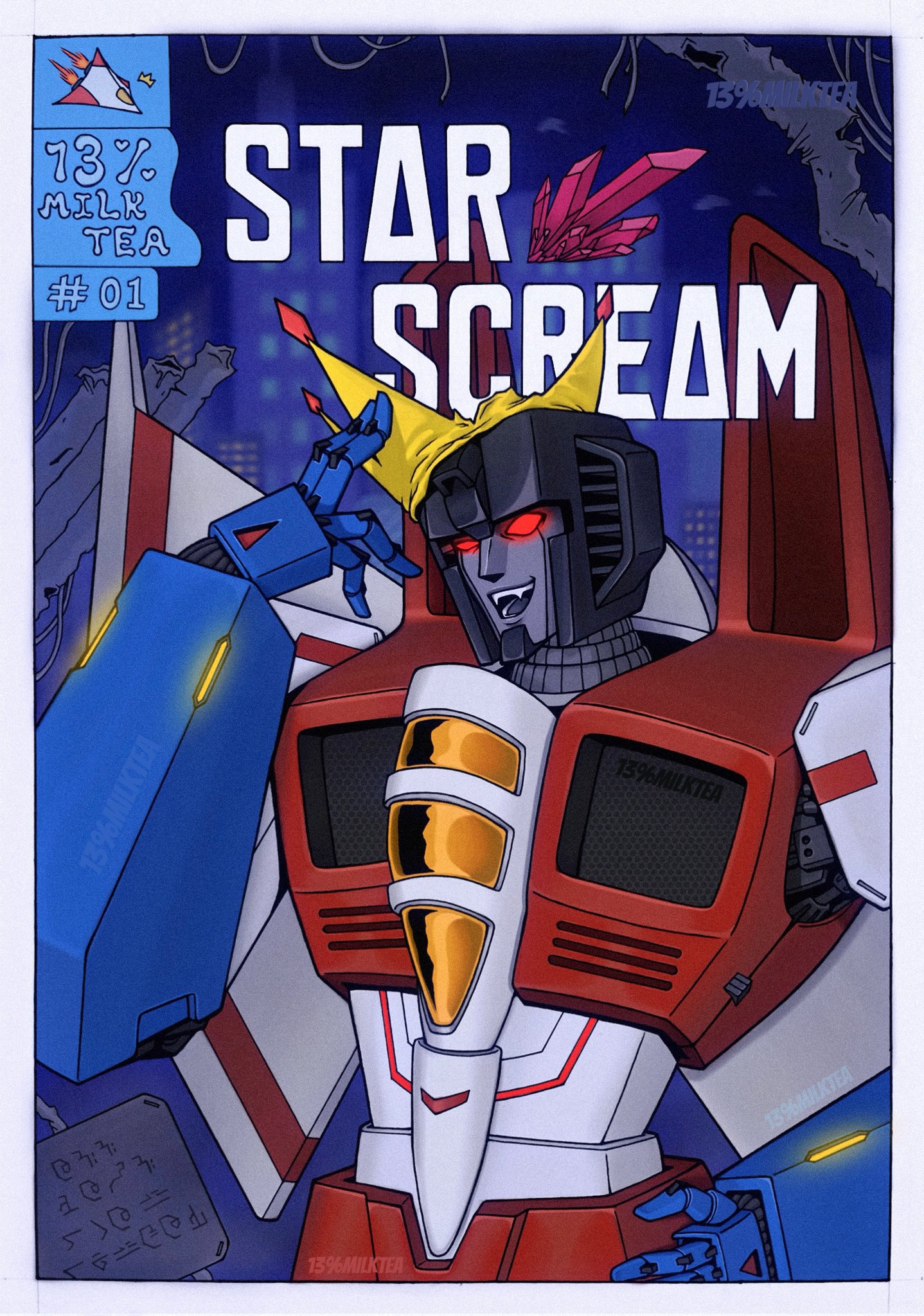 G1 Starscream Comic