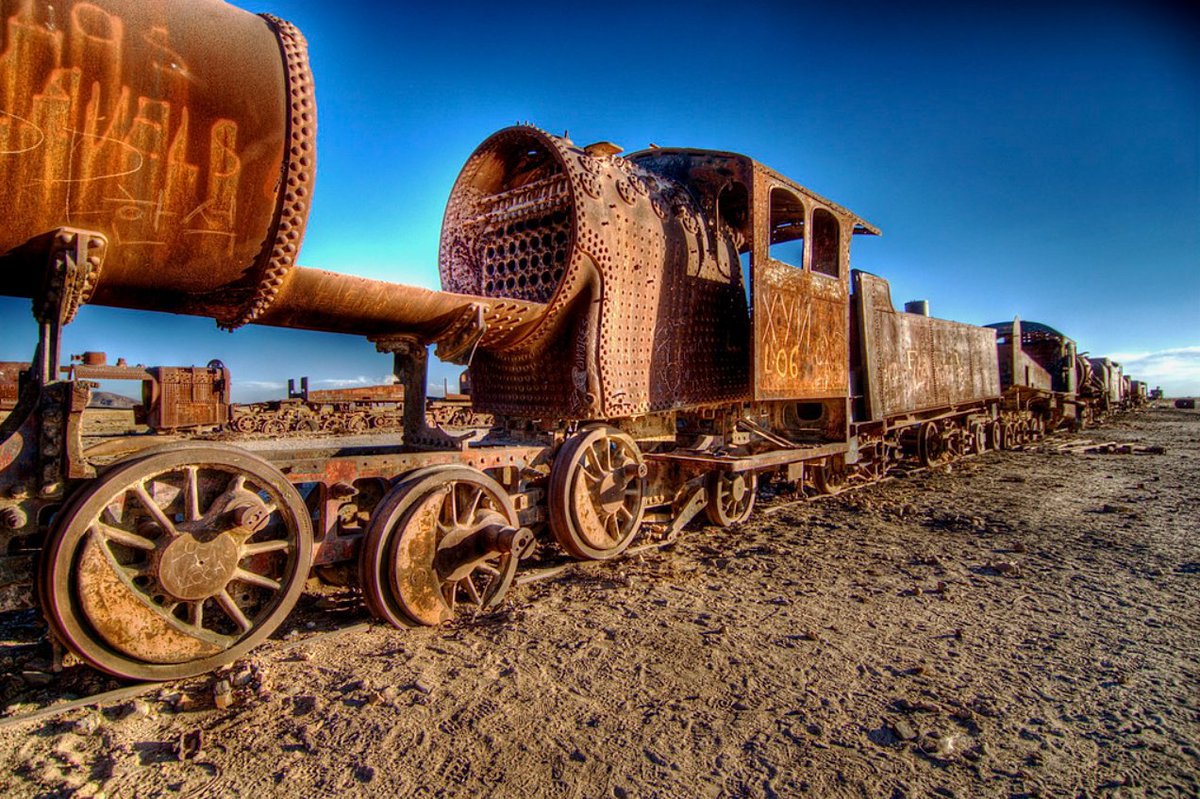 En el desértico altiplano boliviano hay un lugar devastado por el ...