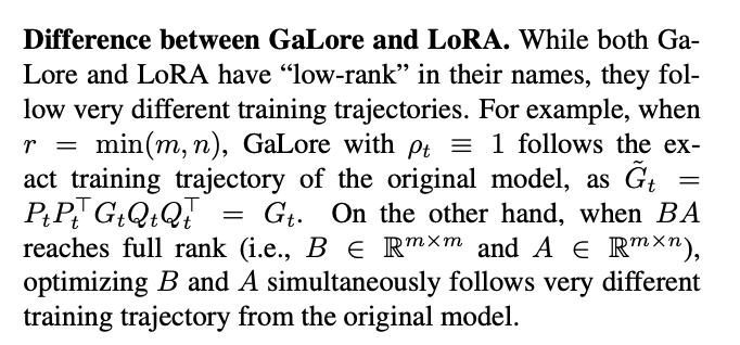 Thread By @BlackHC - 1 I just read the fascinating GaLore pap..