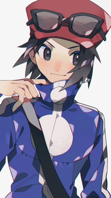 「calem (pokemon) blue jacket」Fan Art(Popular)