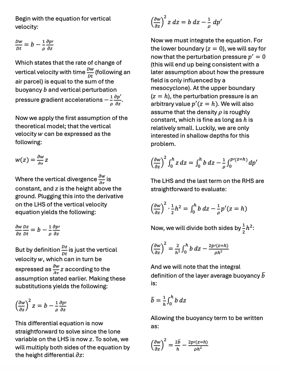 Let's go into detail about a simple mathematical model that I have been ...