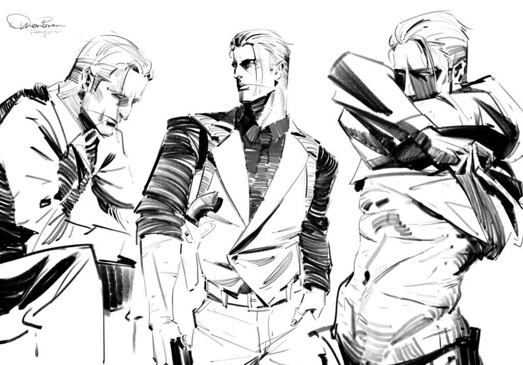 「Discover the Art of Terry Wei Gallery and Details : https://」IAMAGの漫画