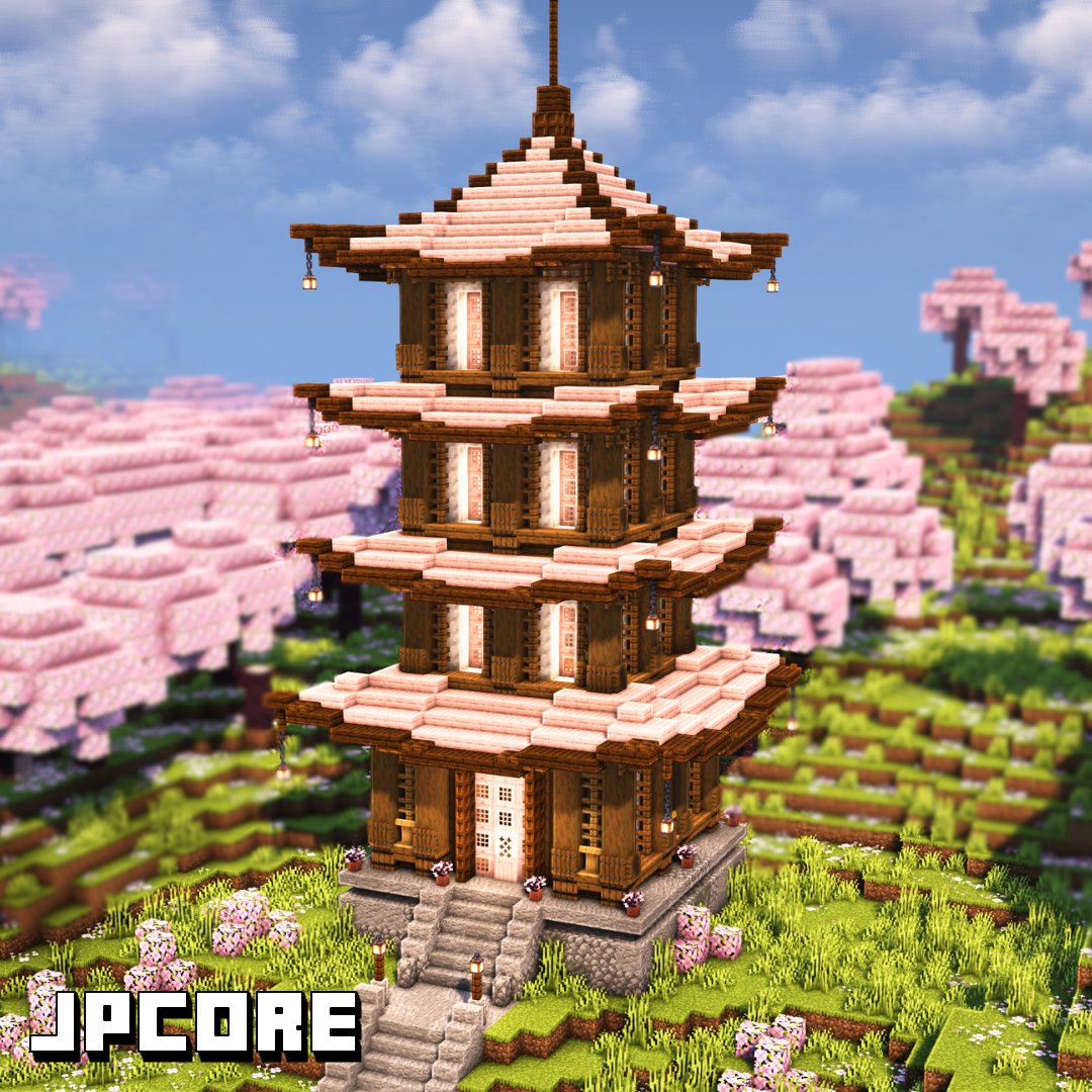 Minecraft Pagoda
