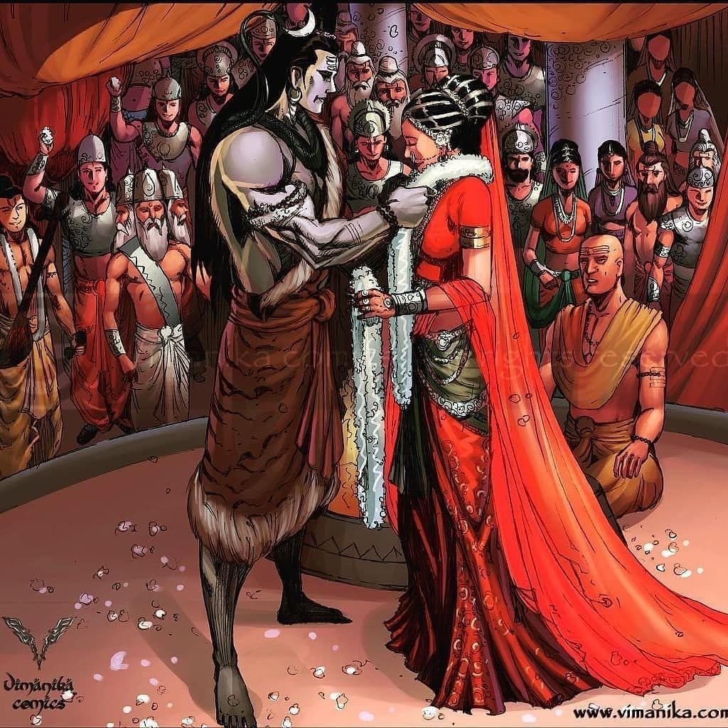 After DEATH of Lord Shiva’s first wife Sati, he lost the desire to love ...