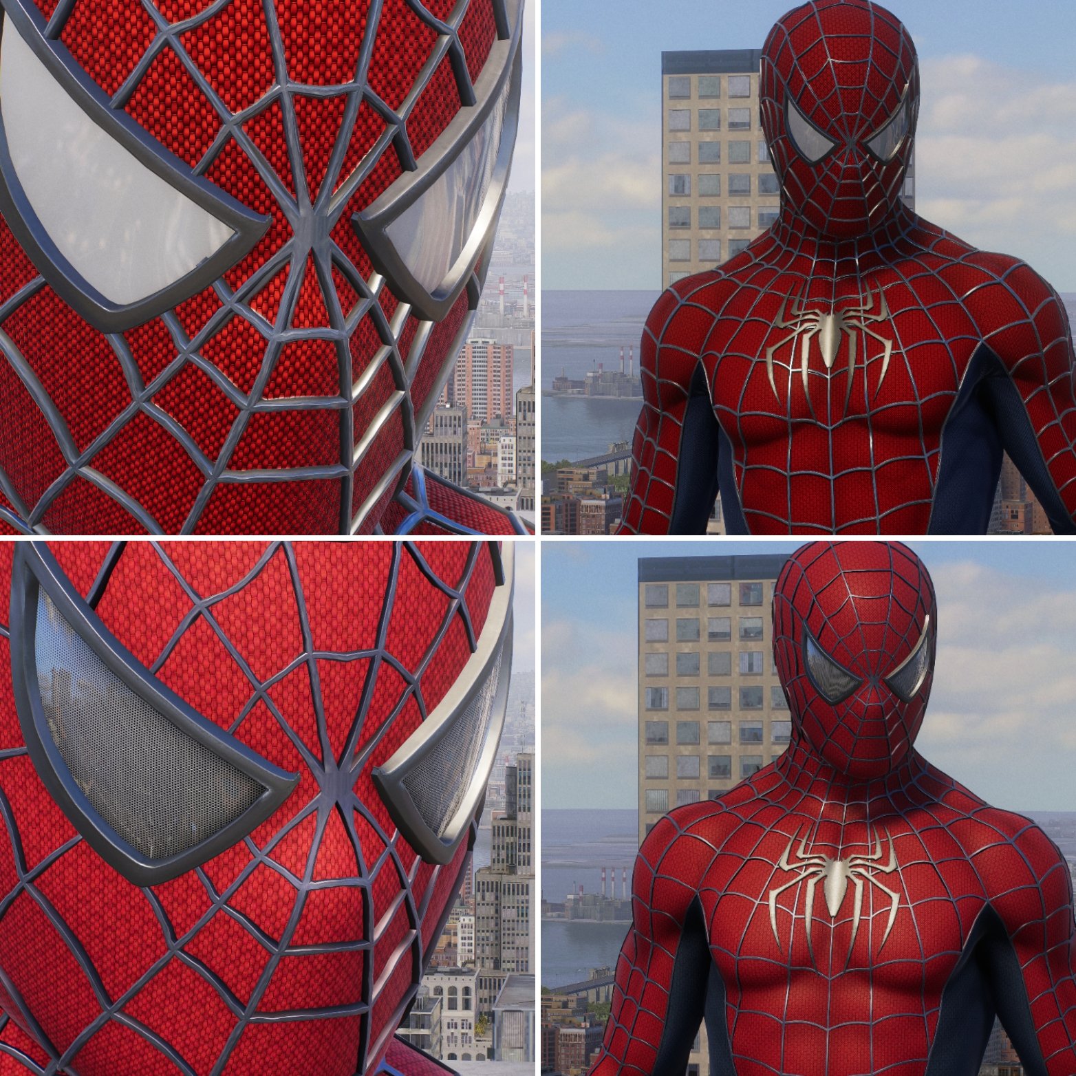 Spiderman Suit Differences