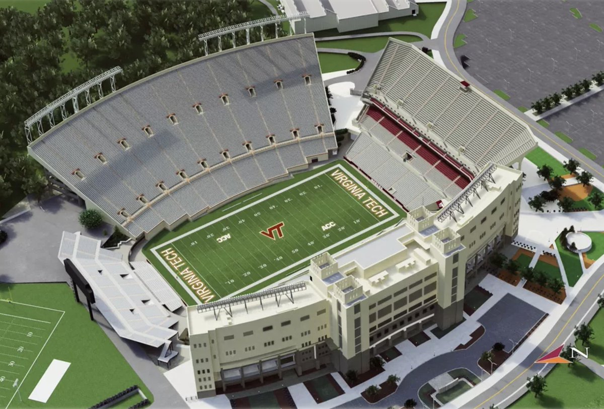 Lane Stadium Print