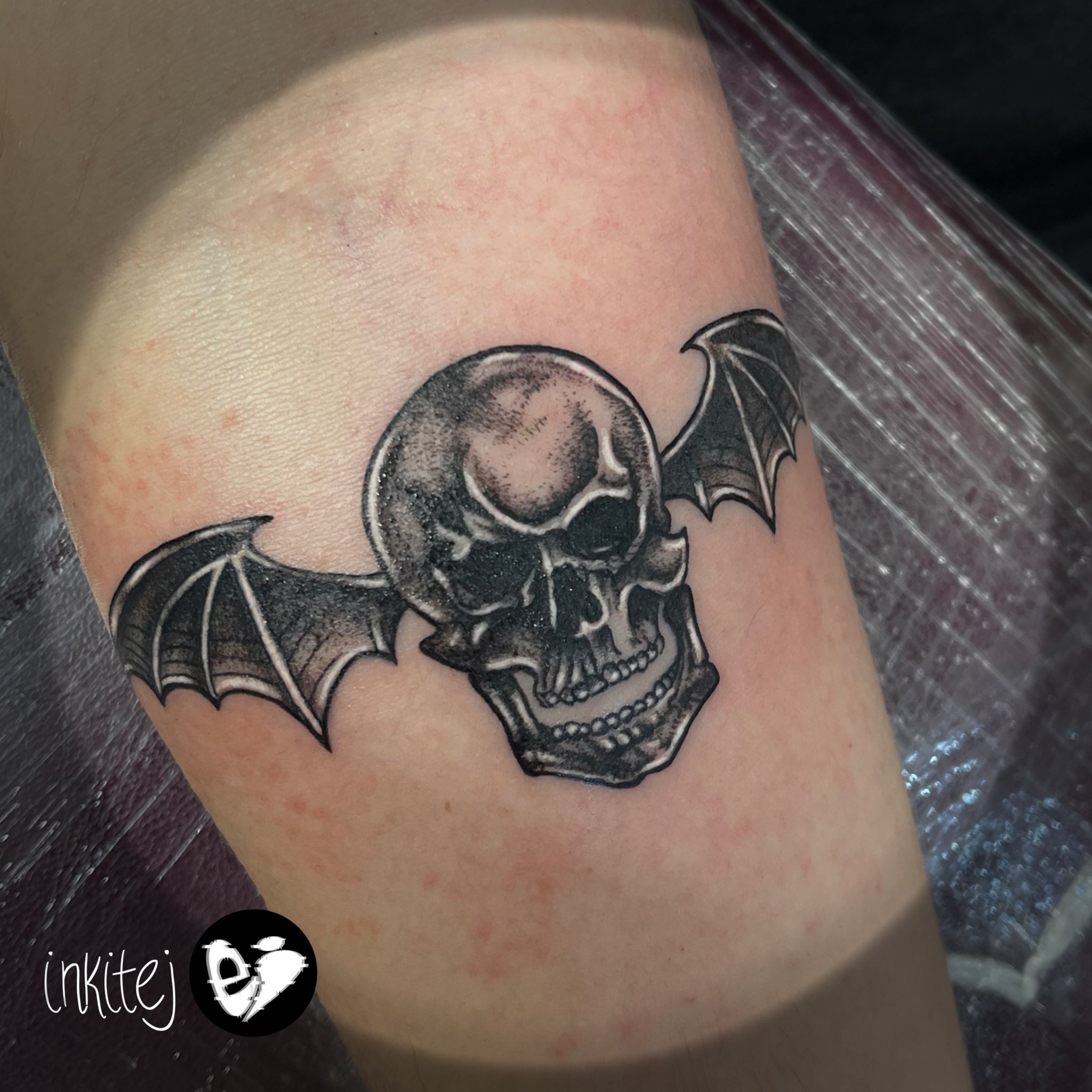 Avenged Sevenfold Death Bat Tattoo